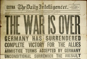 100 Years Ago: The War Is Over, Belleville Celebrates Victory, Poster ...
